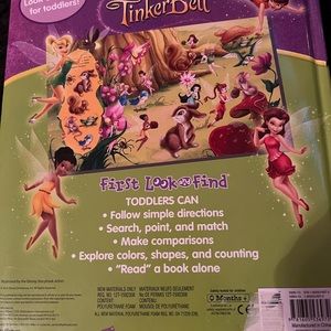 Disney | Toys | Disney Tinkerbell Look And Find Board Book | Poshmark